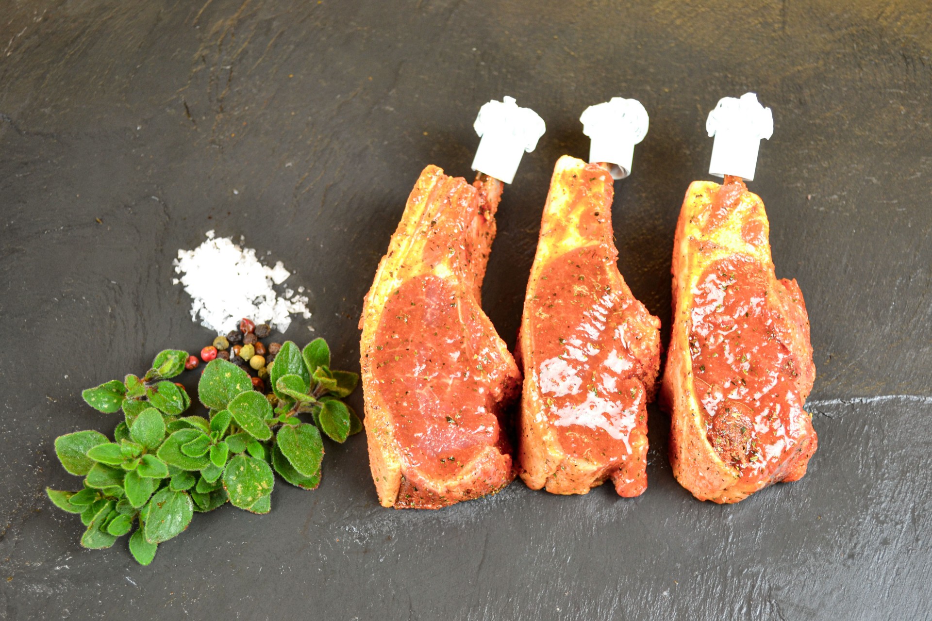 6 Minted French Trimmed Lamb Cutlets